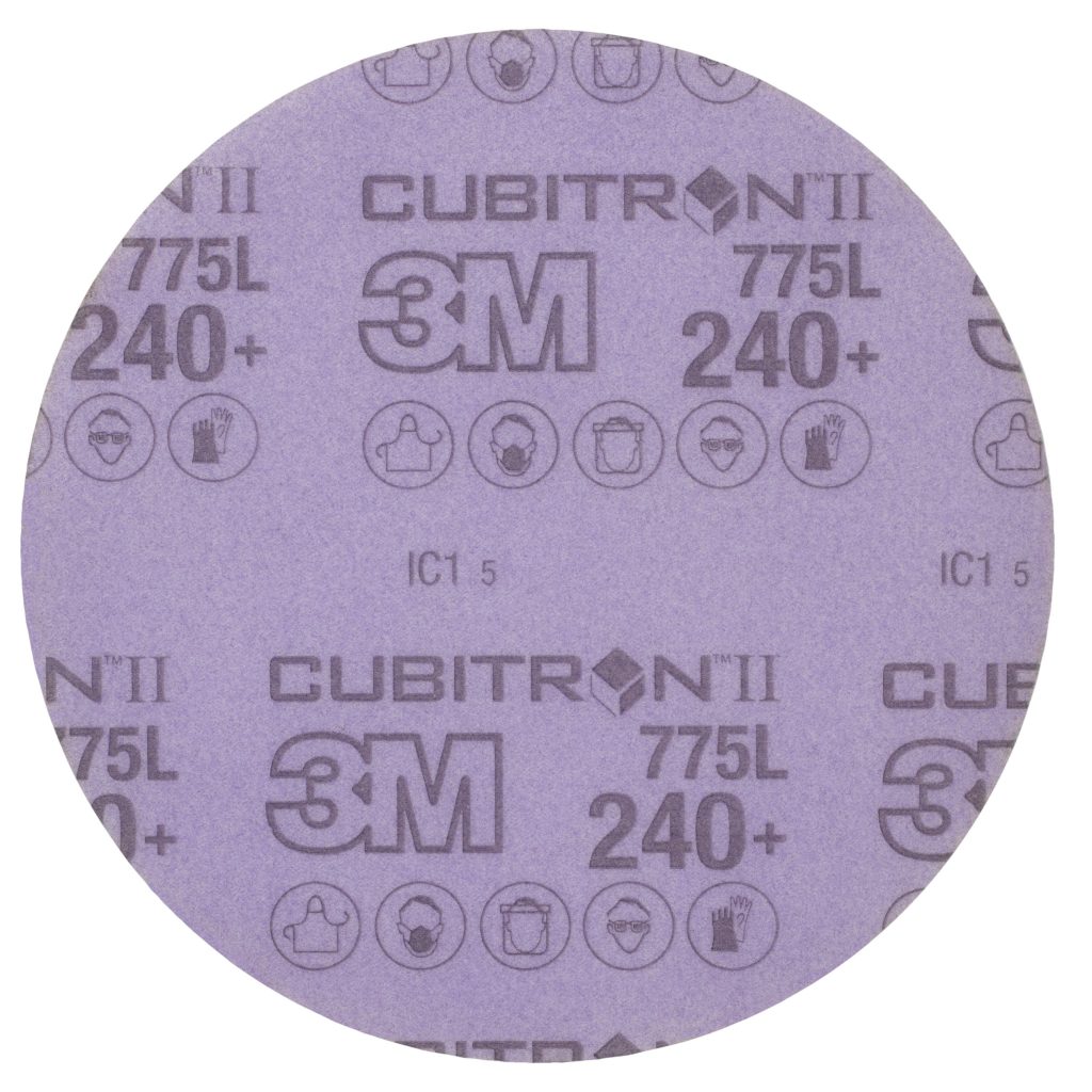 3M™ Cubitron™ II Hookit™ Filmscheibe 775L, 150 mm, 150+, ungelocht ...